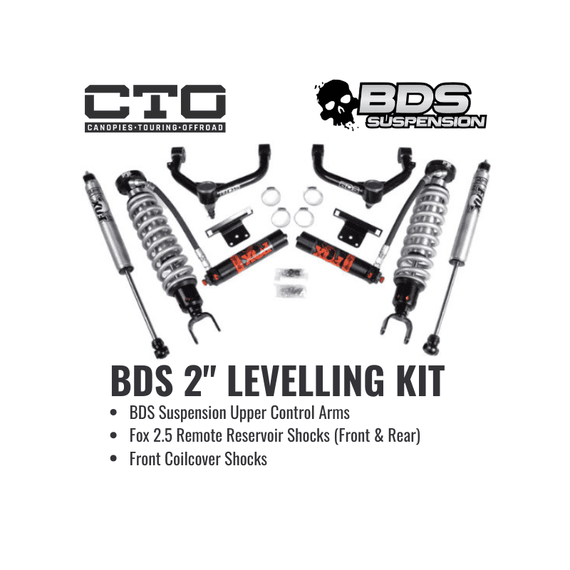 BDS 2" Levelling Kit for Ram 1500 DT / Front Fox 2.5" RR DSC / Rear Fox 2.0