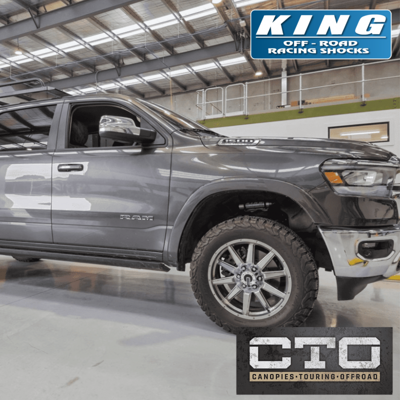Ram 1500 DT - GVM Upgrade To 3810KG & 1190KG Payload King Shocks