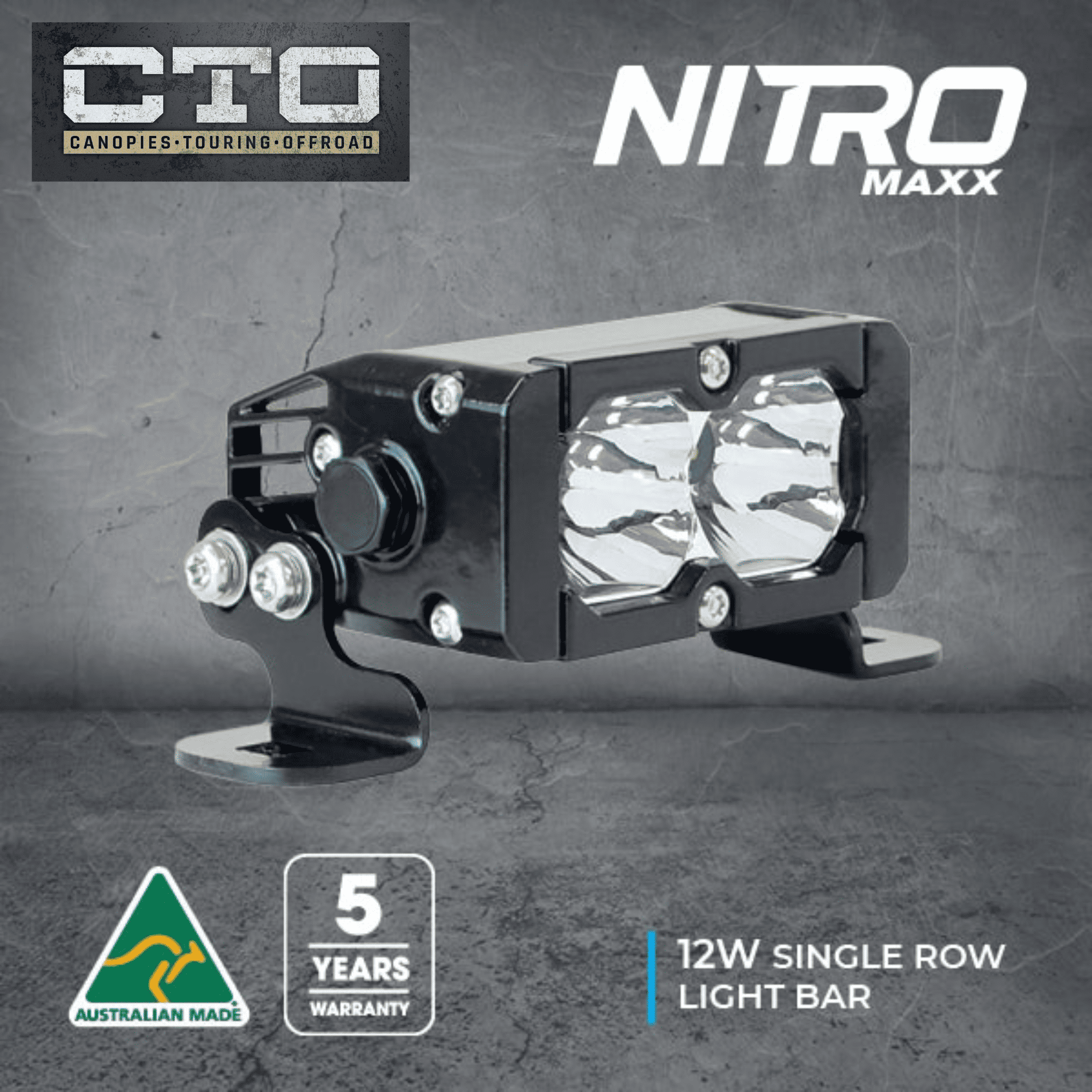 Nitro Maxx LED Single Row Light Bar - Widr