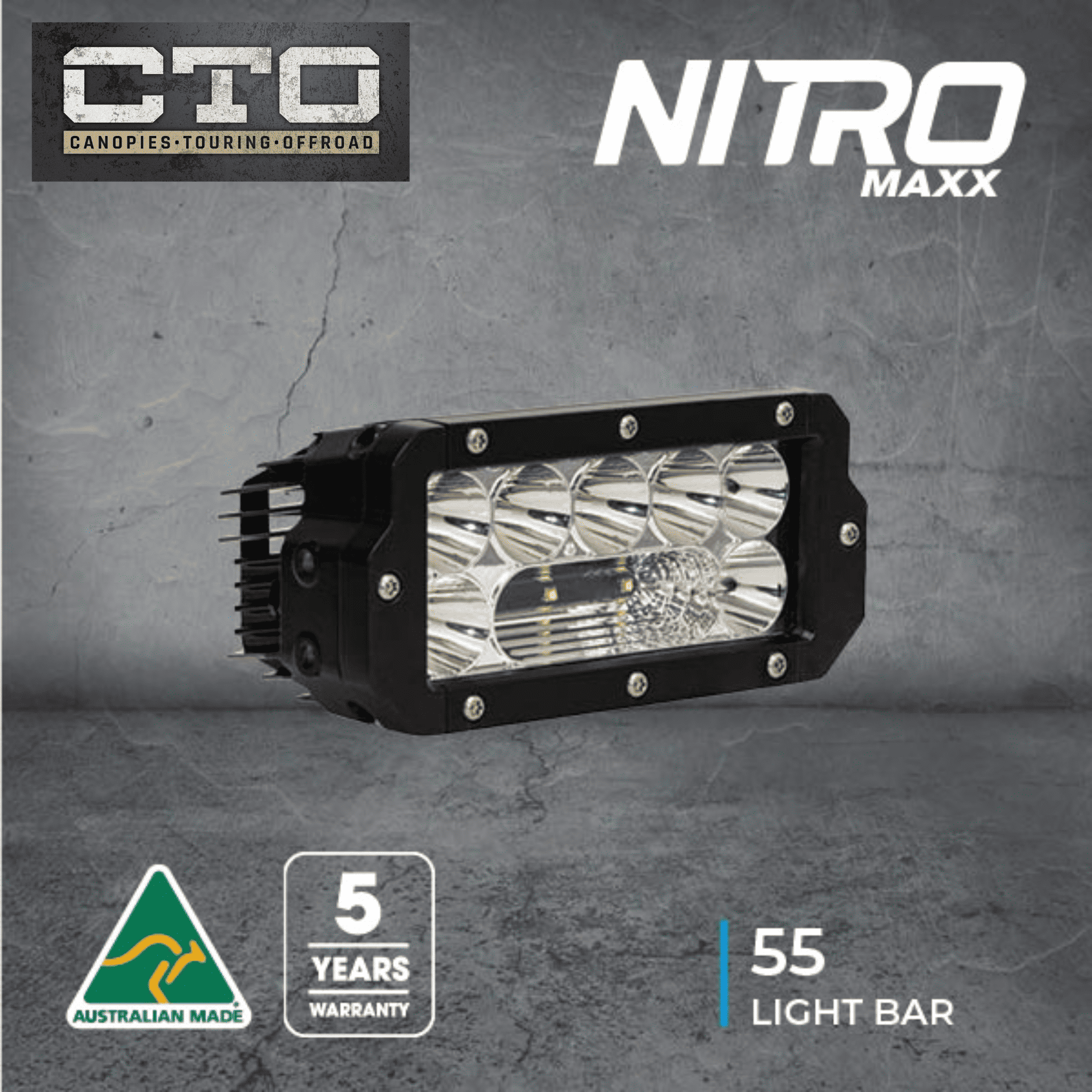 Nitro Maxx Led Light Bars - Black