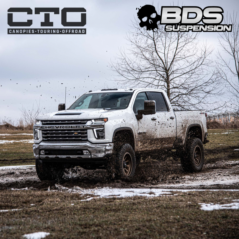 BDS 5" Lift Kit for 2020+ Chevy Silverado 2500 with Fox 2.5 Performance ...